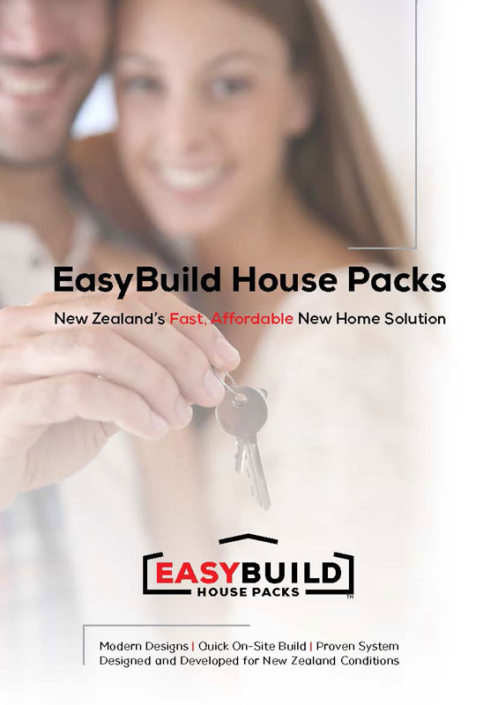 Easybuild Homes brochure | Graphic Design Wellington